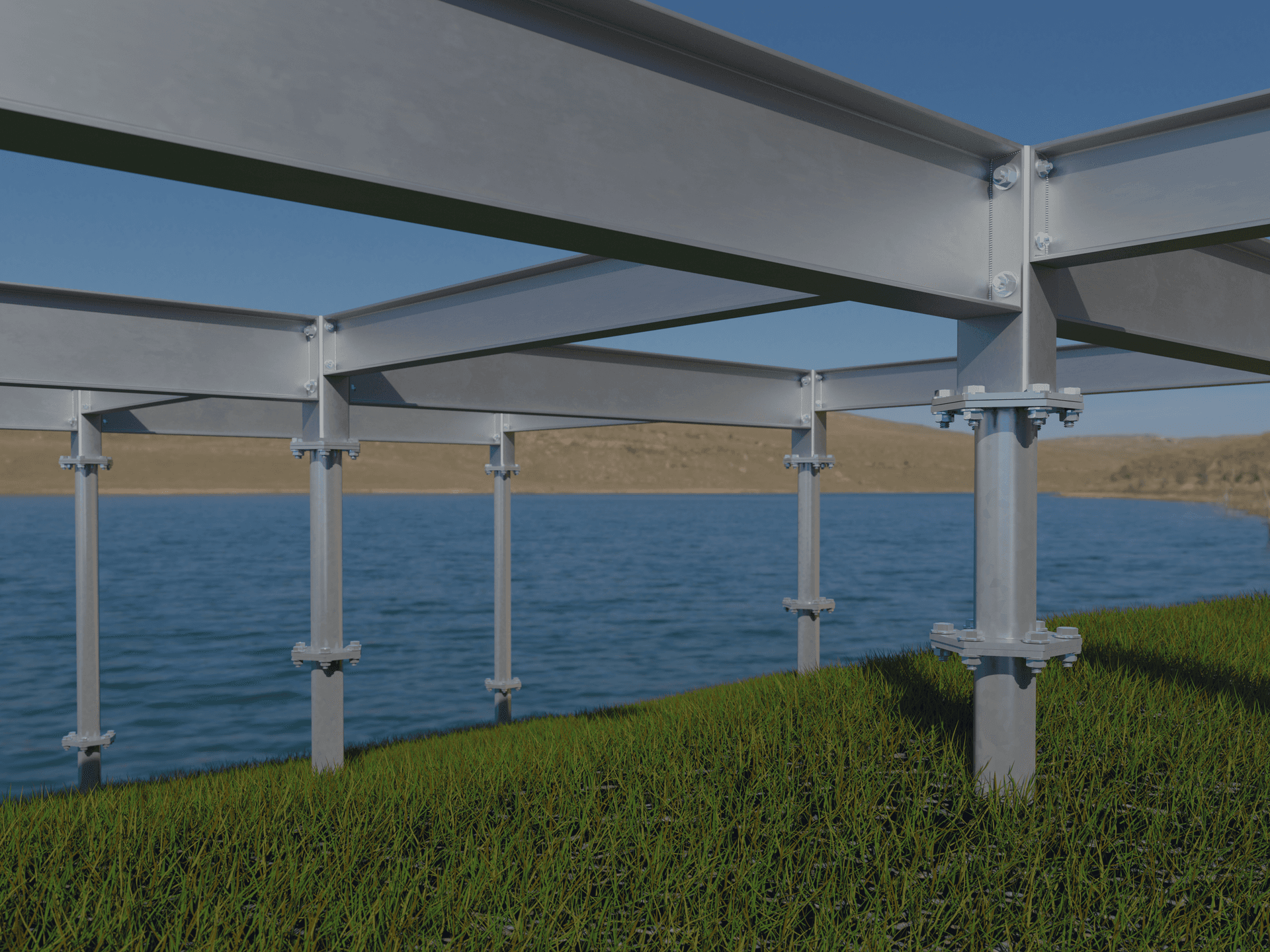 Garden Architecture Elements, Post Bases, Pergola Connectors | Domax